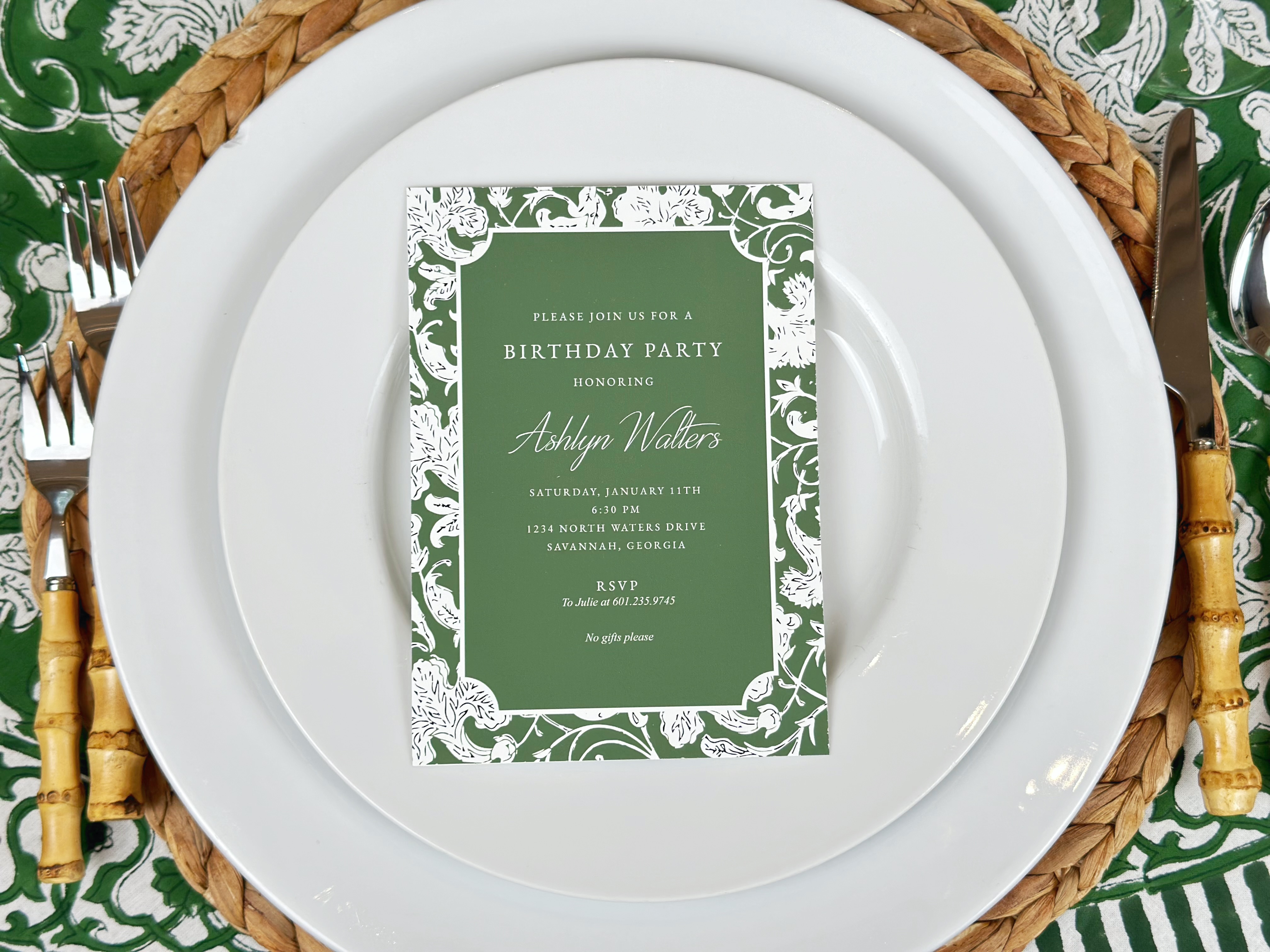 A Warm Winter Dinner Party – Southern Hospitality Co.